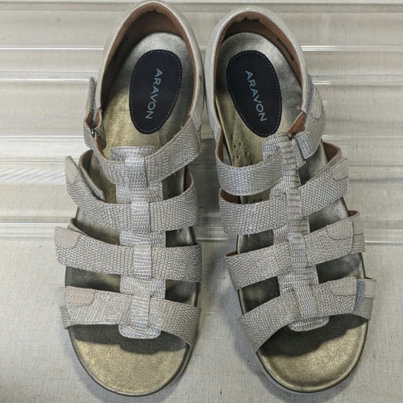 Aravon | Shoes | Aravon Velcro Sandals Size 1 D | Poshmark